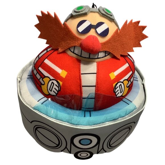 Sega | Toys | Sonic The Hedgehog Dr Eggman Plush Toy Robotnik Mobile 8 ...